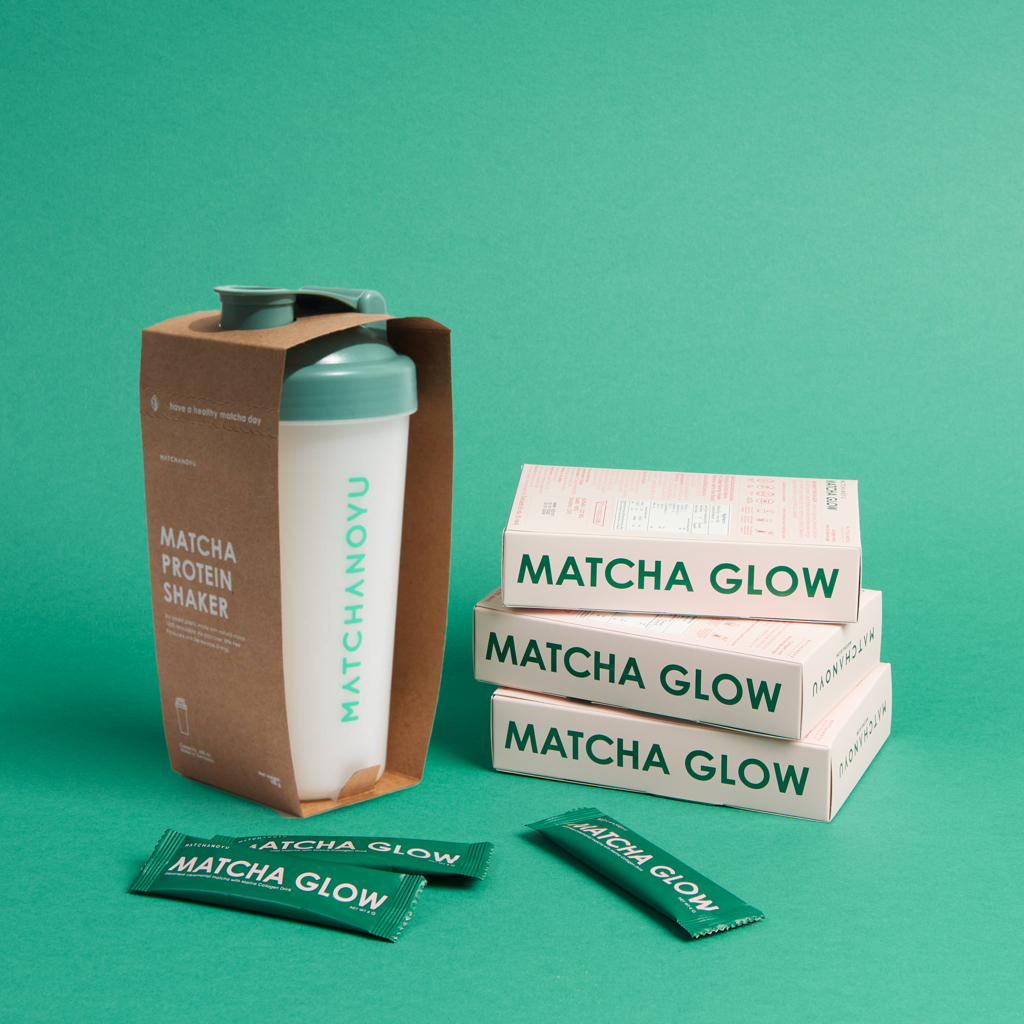 Matchanoyu Matcha Glow Bio-based shaker set - เซ็ท Matcha Glow 3กล่อง ...
