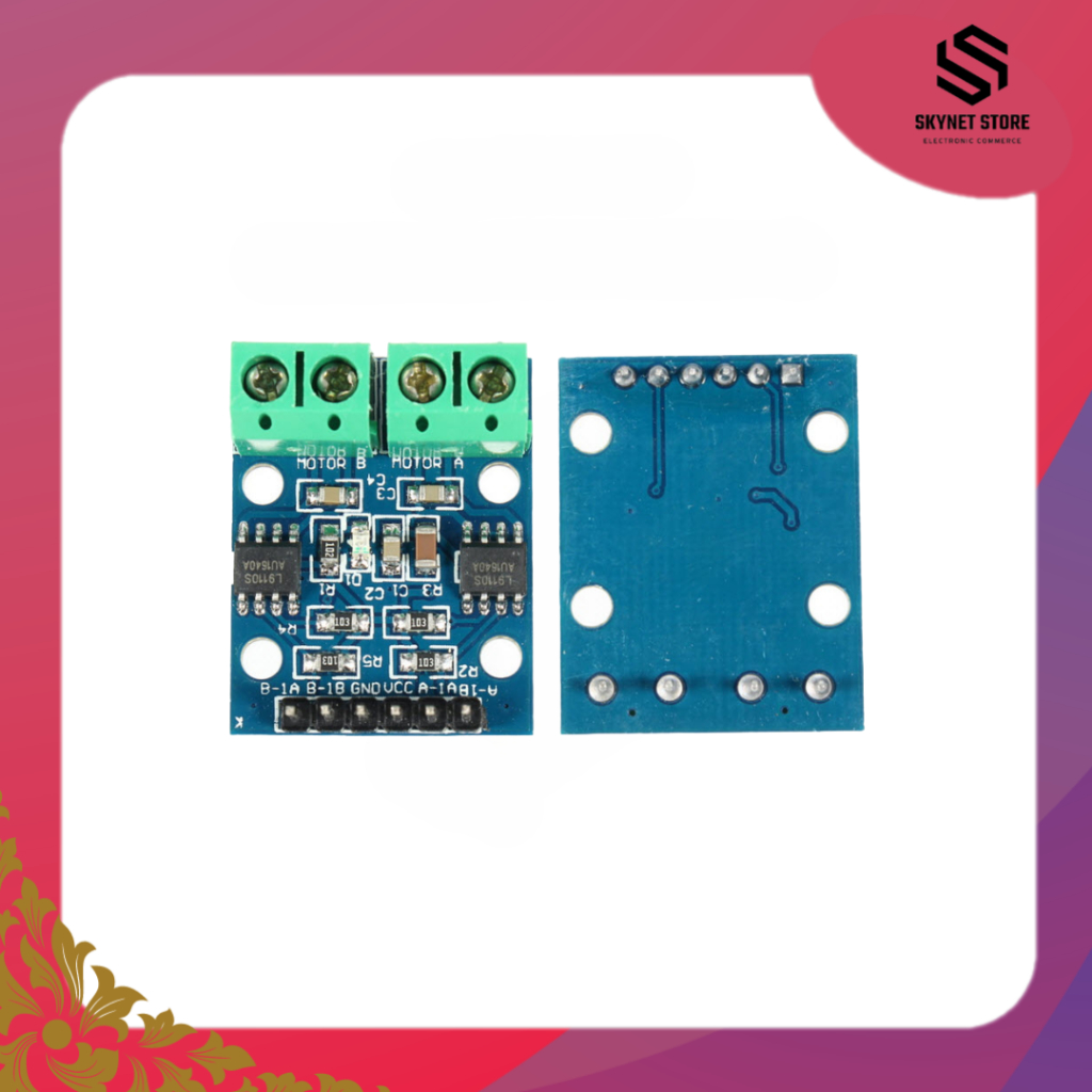 L9110S H Bridge Stepper Motor Dual DC Driver Controller Module For Arduino | Shopee Thailand