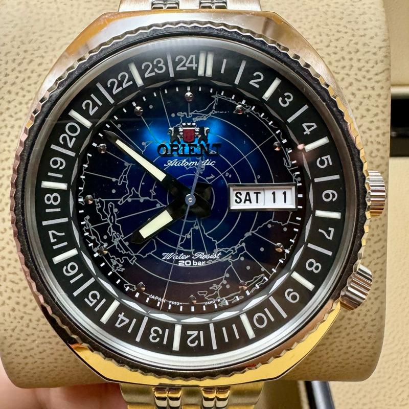นาฬิกา ORIENT Revival World Map Automatic รุ่น RA-AA0E03L | Shopee Thailand