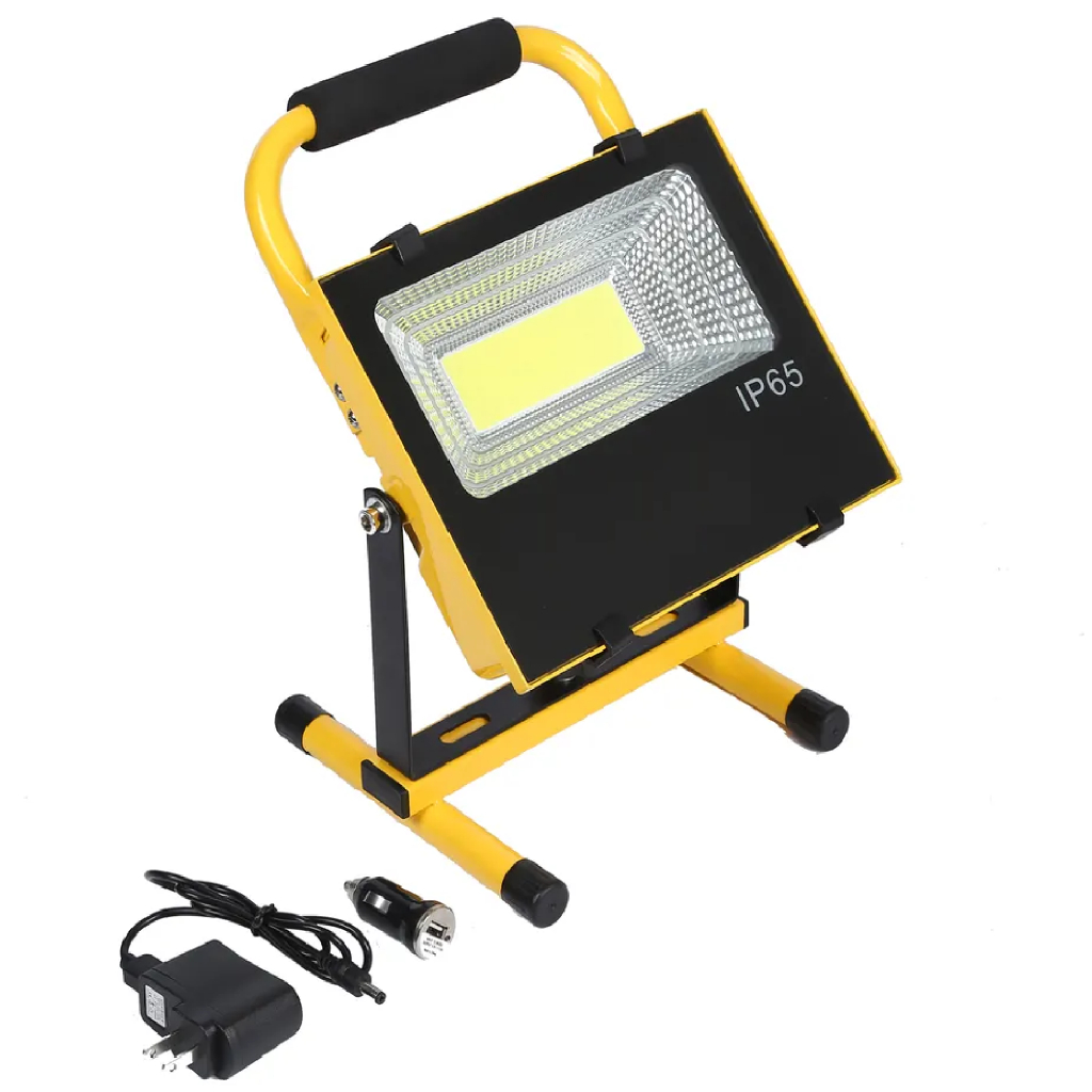 LED SPORT LIGHT 200W +BAT สปอร์ตไลท์ แบบมีแบตเตอรี่ในตัว พกพาสะดวก ...