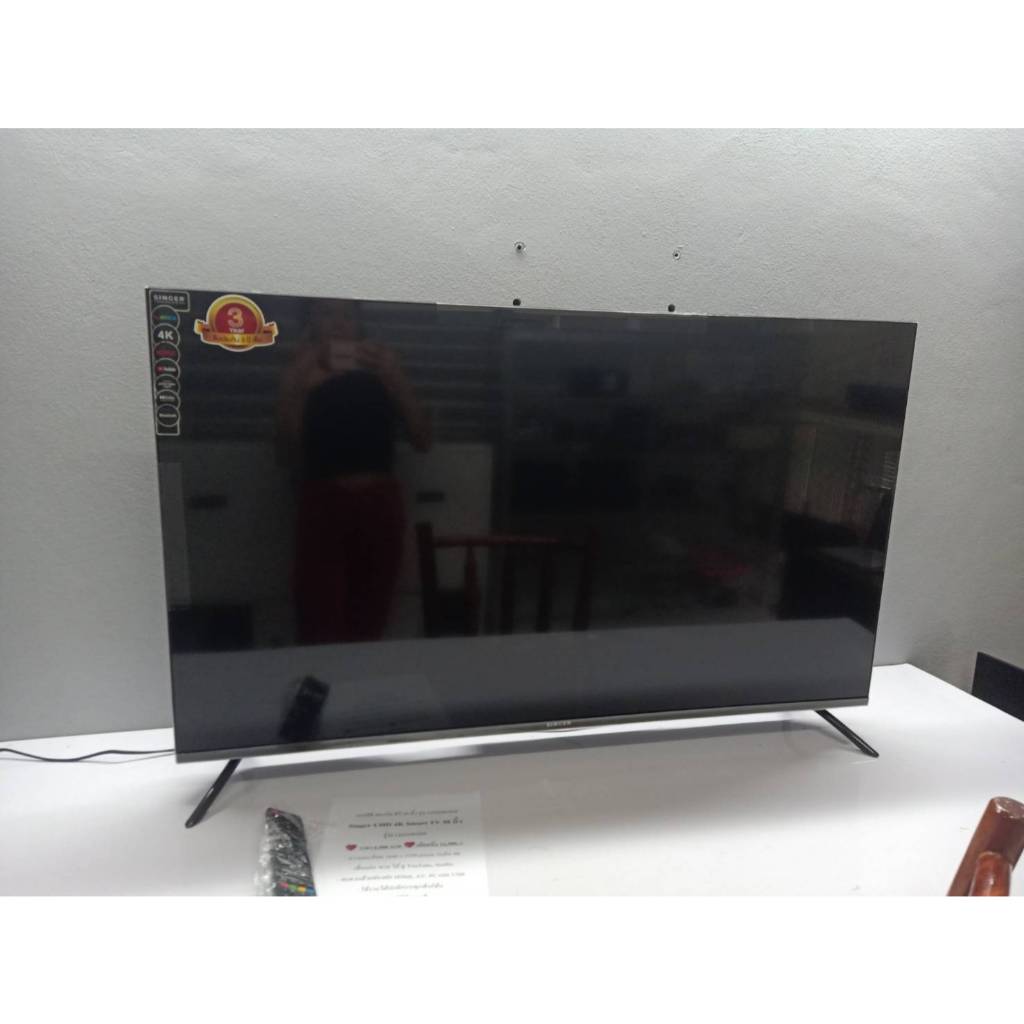 Singer UHD 4K Smart TV 50 นิ้ว มือสองสภาพเหมือนใหม่ ใช้งานปกติ | Shopee ...