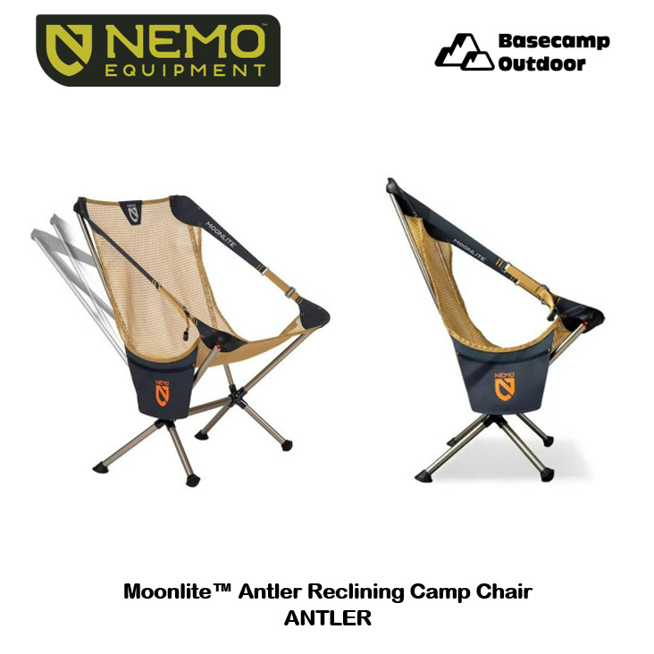 NEMO Moonlite™ Antler Reclining Camp Chair ANTLER เก้าอี้น้ำหนักเบา ...