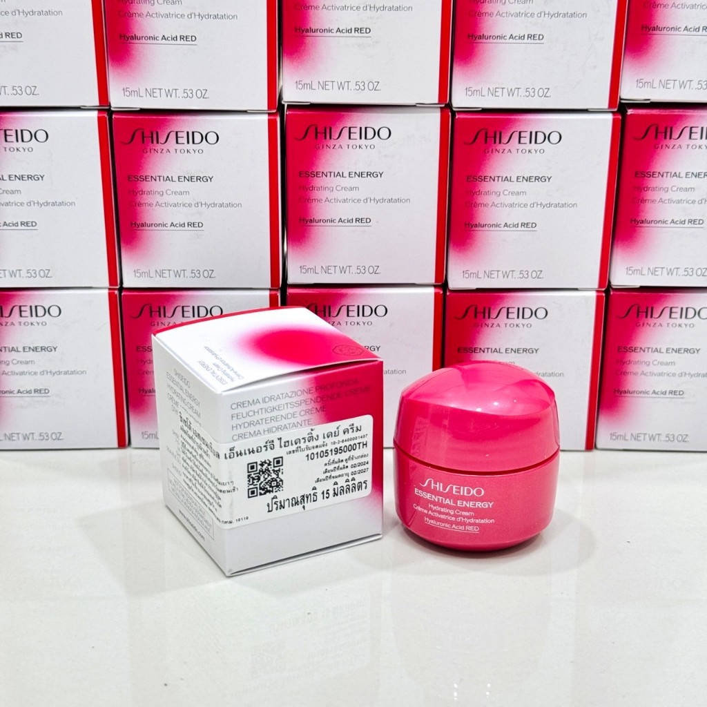 Shiseido Essential Energy Hydrating Day Cream Hyaluronic Acid Red มีแบบ ...