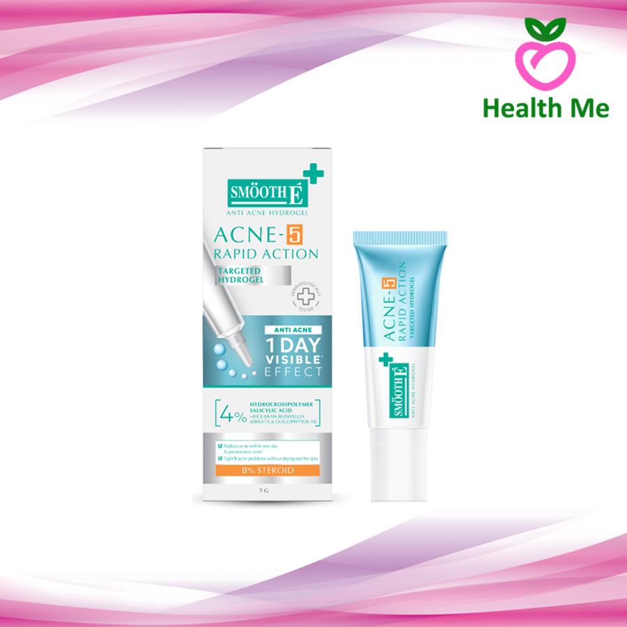Smooth E Acne Hydrogel 7g. สมูทอี แอคเน่ ไฮโดรเจล 7 กรัม เจลแต้มสิว ...