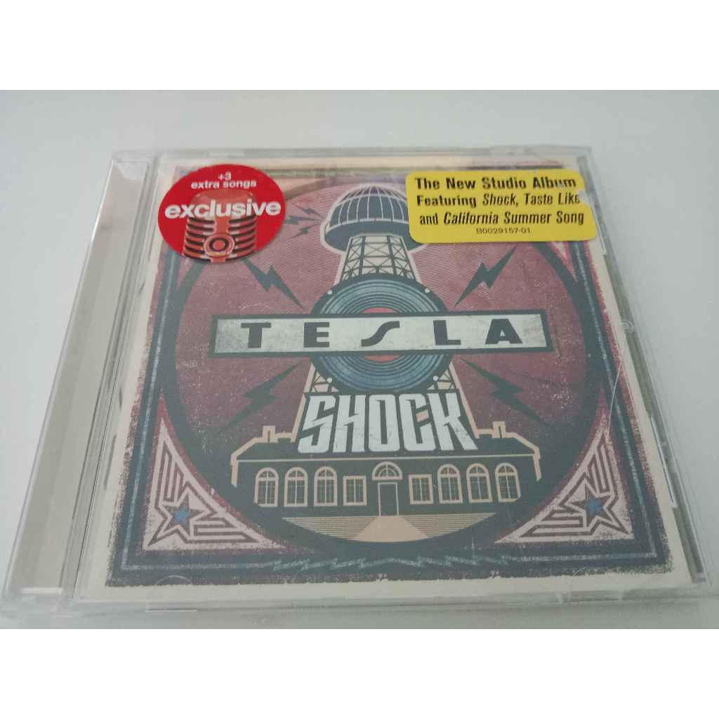 CD แผ่นซีดี ซีดีเพลงสากล Tesla – Shock สินค้าสภาพตามรูปปก | Shopee Thailand