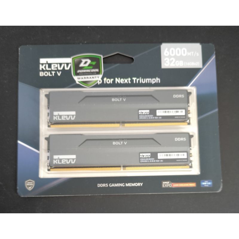 NEW Klevv DDR5 32GB ( 2x 16GB) 6000 CL30 | Shopee Thailand