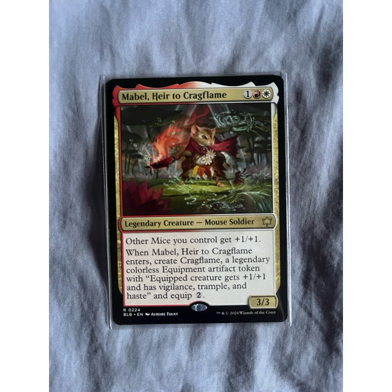 การ์ด MTG Mabel, Heir to Cragflame Multi Magic the Gathering EDH รุ่น ...