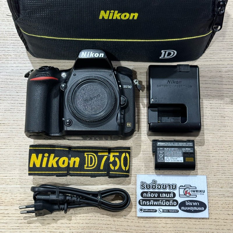 Nikon D750 FX (บอดี้) NoBox (2-Hand) | Shopee Thailand