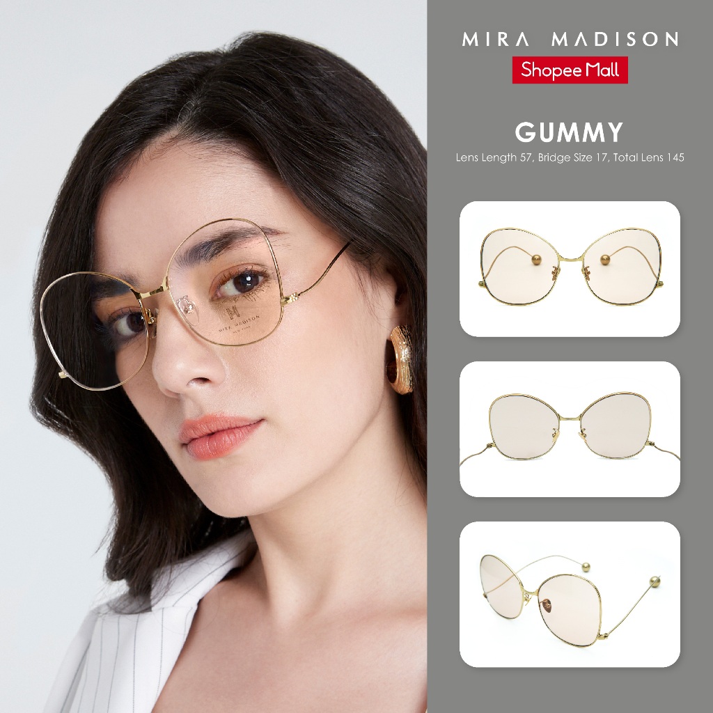 Mira Madison Sunglasses แว่นตากันแดด รุ่น GUMMY-ZZ | Shopee Thailand