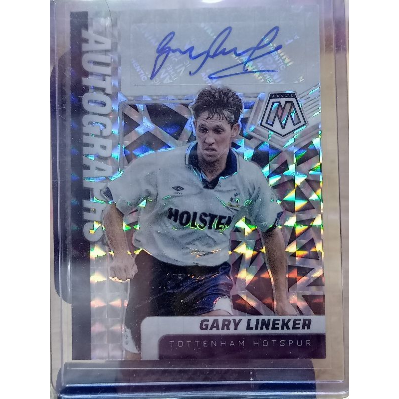 การ์ดฟุตบอล Gary Lineker Panini card ลายเซ็นนักฟุตบอล | Shopee Thailand