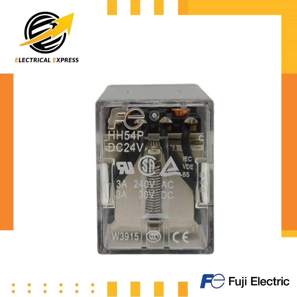 Fuji Electric รีเลย์ รุ่น HH54P-C DC24V CONTROL RELAY | Shopee Thailand