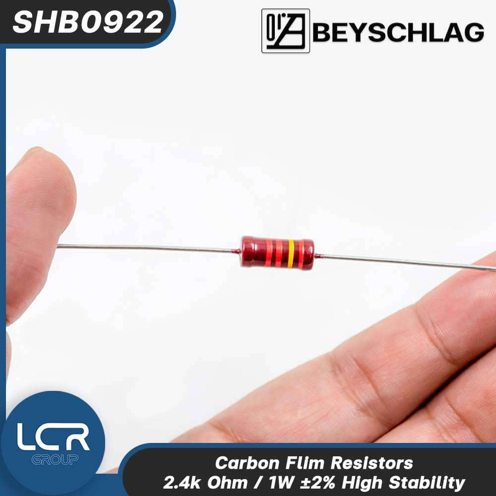 Beyschlag SHB0922 2.4k Ohm 1W 2% R ตัวต้านทาน คงที่ ฟิล์มคาร์บอน Carbon ...