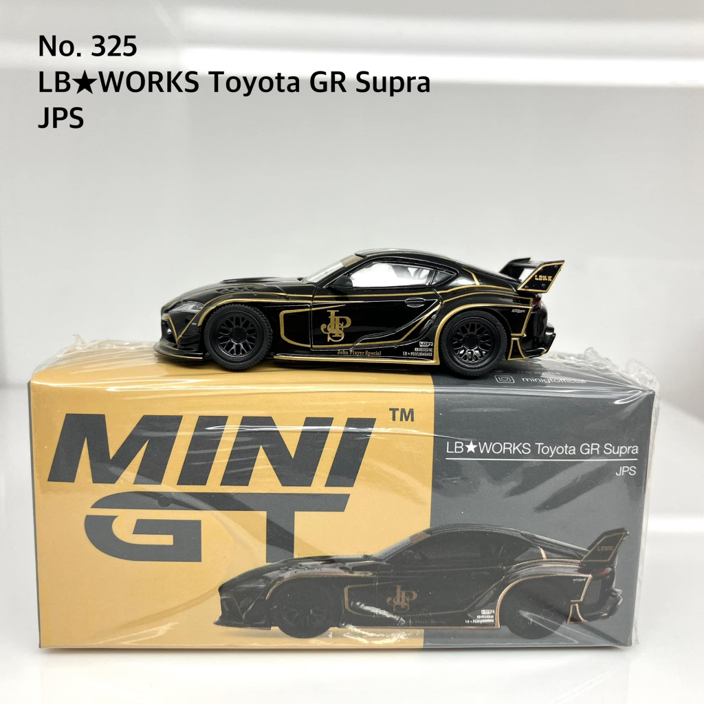 Mini GT 1/64 No.325-R LBWORKS Toyota GR Supra JPS RHD | Shopee Thailand