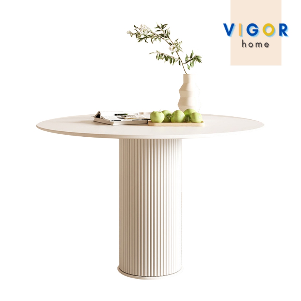 Vigor Home โต๊ะกลมสไตล์นอร์ดิก รุ่น DD206 สวยงาม ทันสมัย | Shopee Thailand