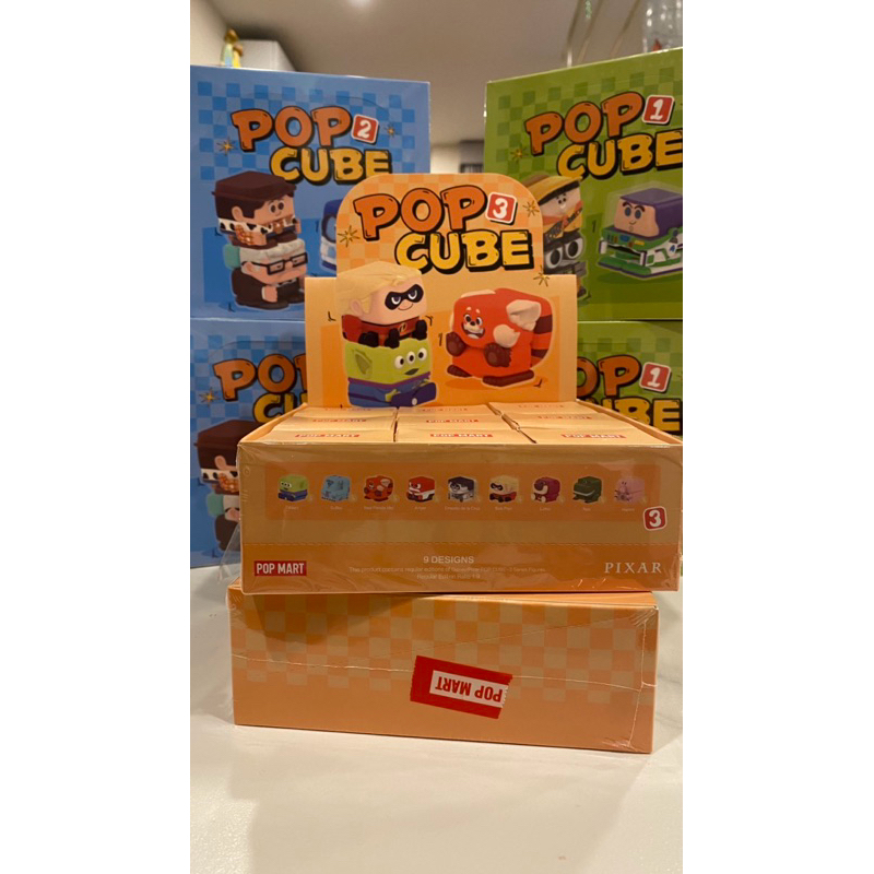 🔆พร้อมส่ง แบบเชคการ์ดเลือกตัว🔆 Disney/Pixar POP CUBE Series Figures ...