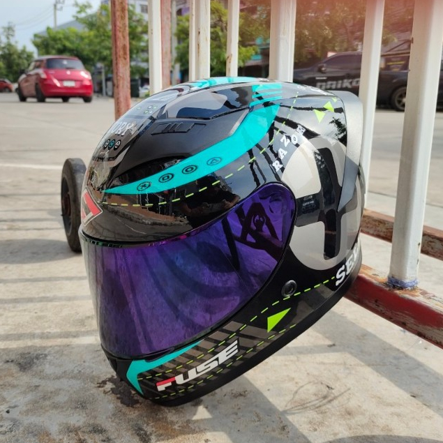 FUSE RAZOR SP ลาย VICTORY GREEN (ใส่หน้าปรอทรุ้งเข้ม) | Shopee Thailand