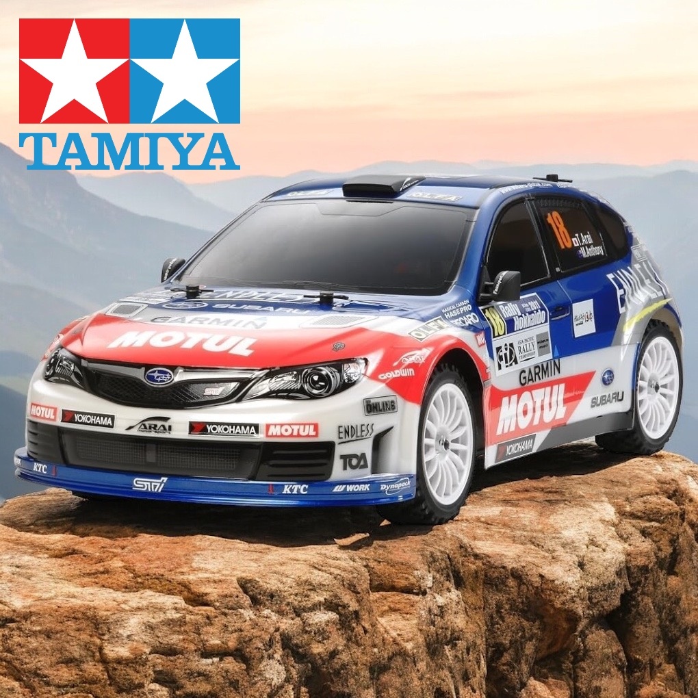 Tamiya 1/10 Electric RC Car Series No. 528 Subaru Impreza WRX STI Team ...