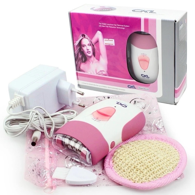 เครื่องถอนขนไฟฟ้า CKL175 CKL-175 ที่ถอนขนไฟฟ้า ที่ถอน เครื่องถอน (ชุดใหญ่ไร้สาย) | Shopee Thailand