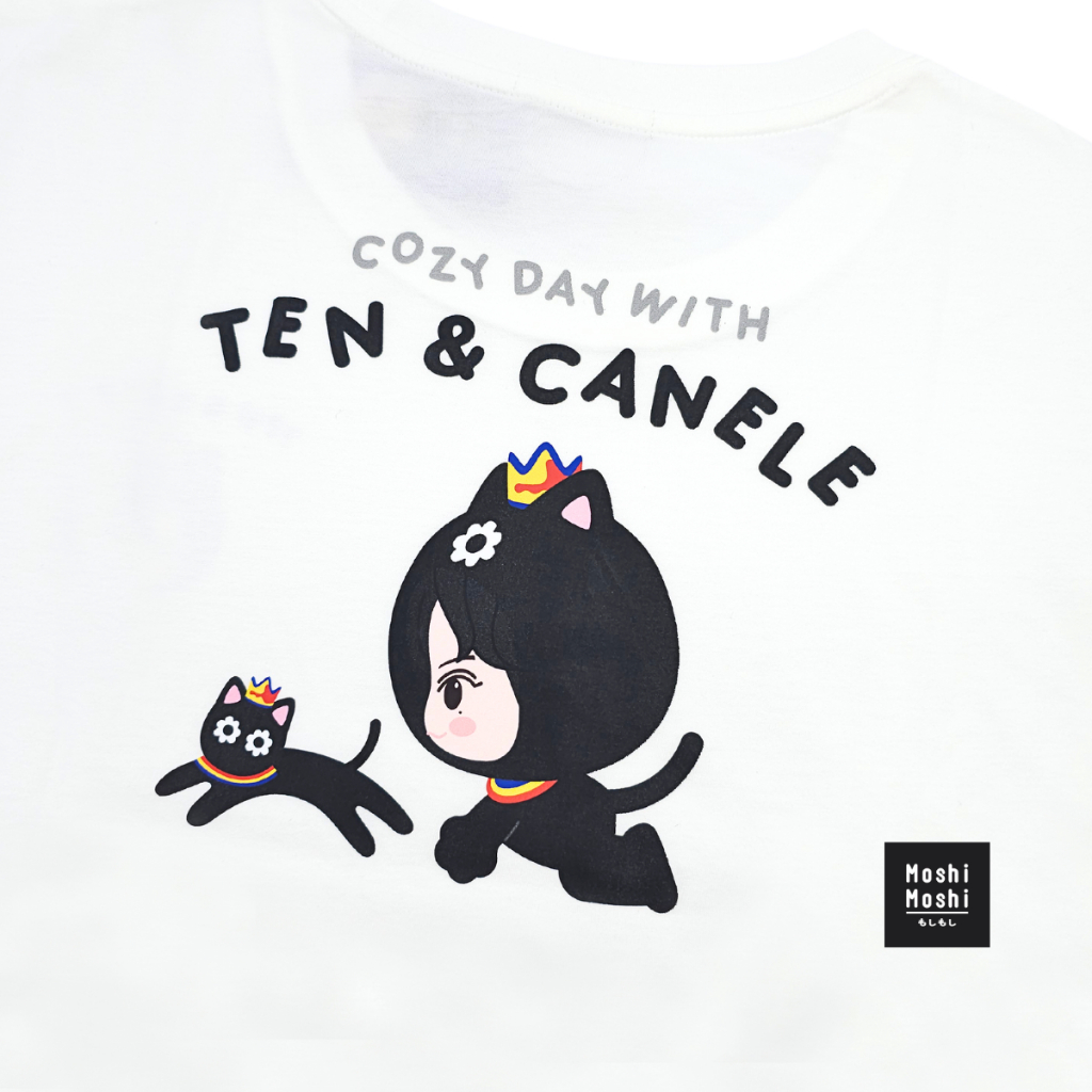 Moshi Moshi x TEN & CANELE T-Shirts เสื้อยืดคอกลม รุ่น 6100004476-4477 ...