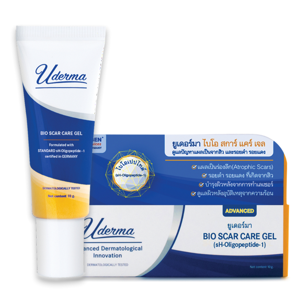 Uderma Bio Scar Care Gel 10g. ยูเดอร์มา ไบโอ สการ์ แคร์ เจล 10 กรัม ...