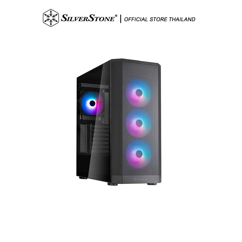 CASE SILVERSTONE FARA 514 BLACK : SST-FA514X-BG | Shopee Thailand