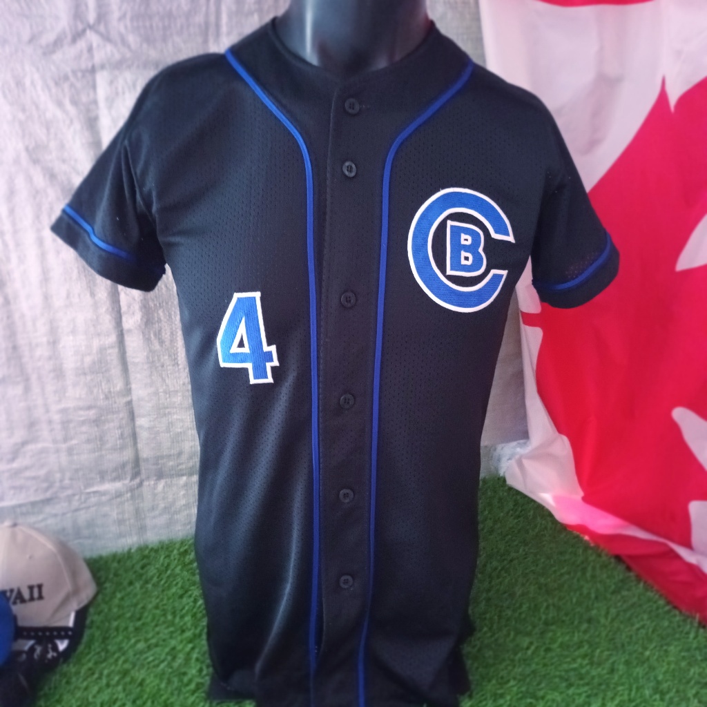 Custom CB baseball jersey read description ซีบีแบบกำหนดเอง เสื้อเบสบอล ...