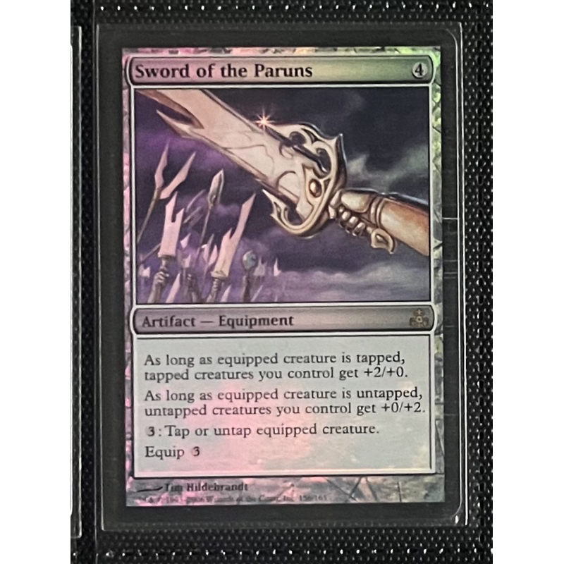 การ์ด MTG Sword of the Paruns Foil Artifact Magic the Gathering EDH ...