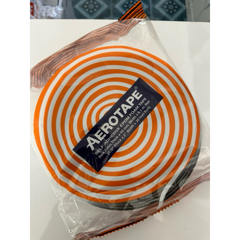 แอร์โรเทป (AERO TAPE) เทปหุ้มท่อแอร์ เทปดำมีกาว | Shopee Thailand