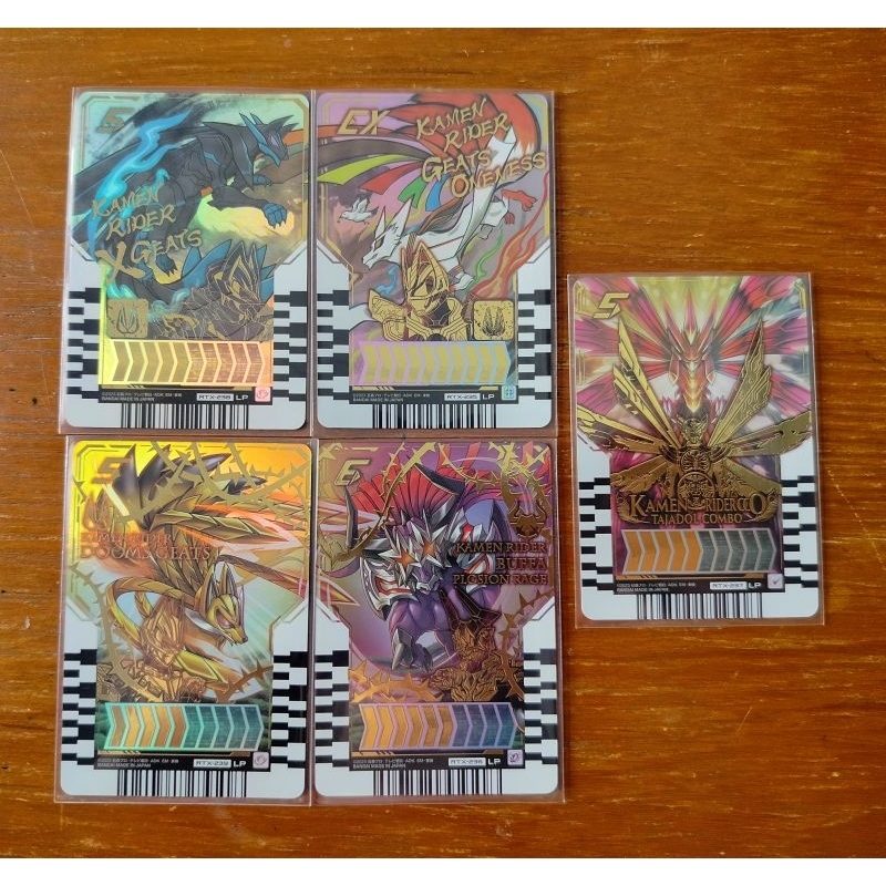 [Ready to be Shipped] Gotchard Ride Chemy Cards - LP EX02 | Shopee Thailand