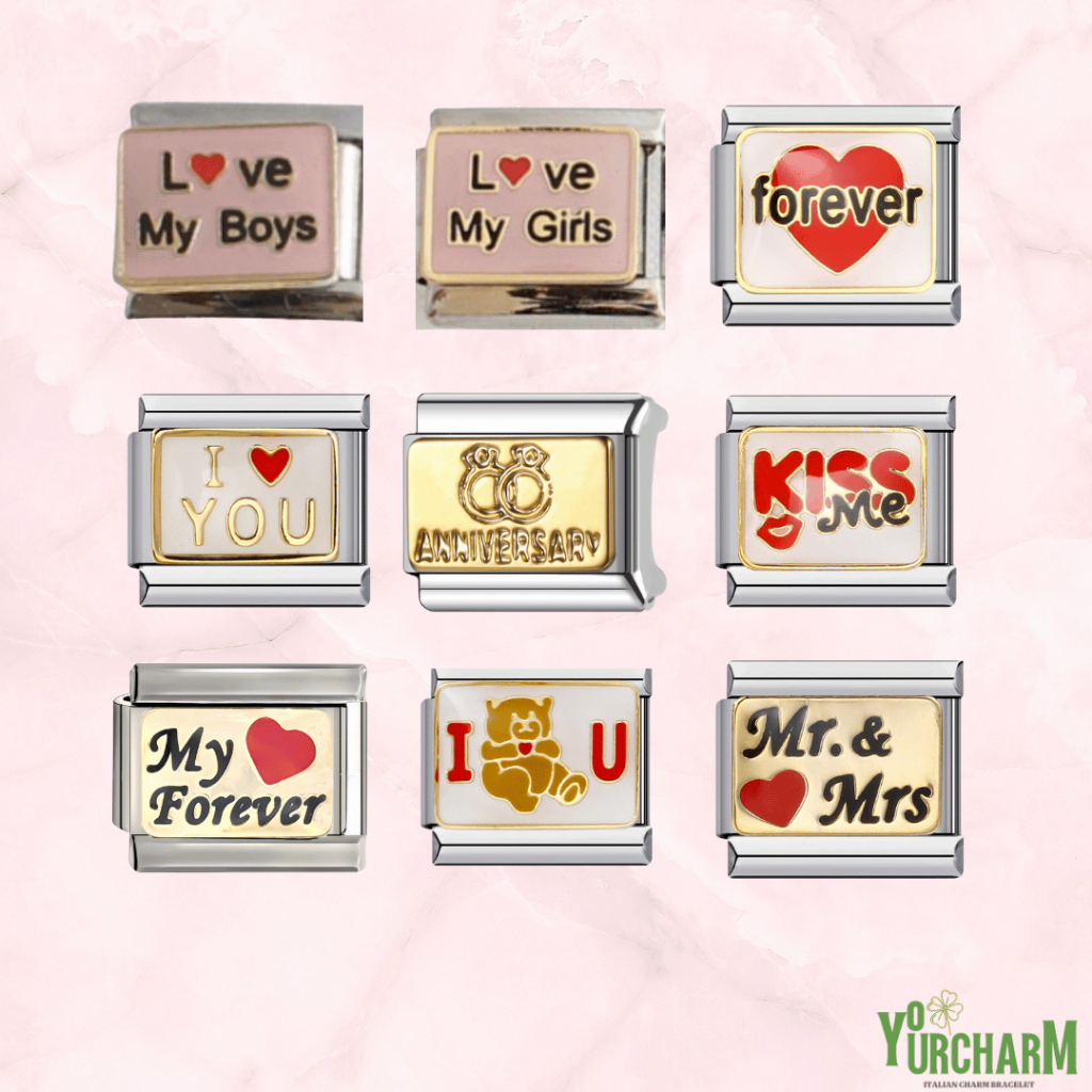 yourcharm italian charm bracelet อิตาเลี่ยนชาร์ม สร้อยข้อมือเลือกลายเอง ...