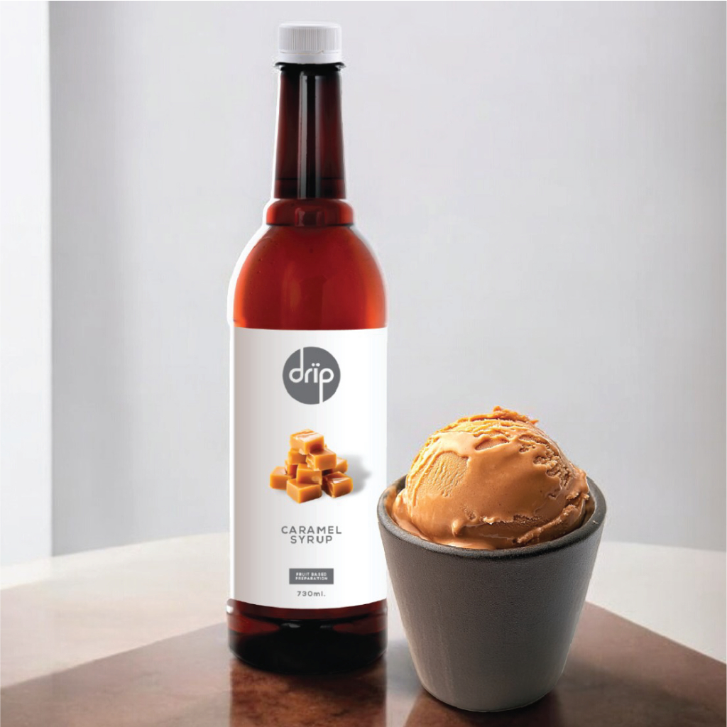 Drip Caramel Flavored Syrup ไซรัปคาราเมลเนื้อเข้มข้น ( Brand DRIP ) 730 ...