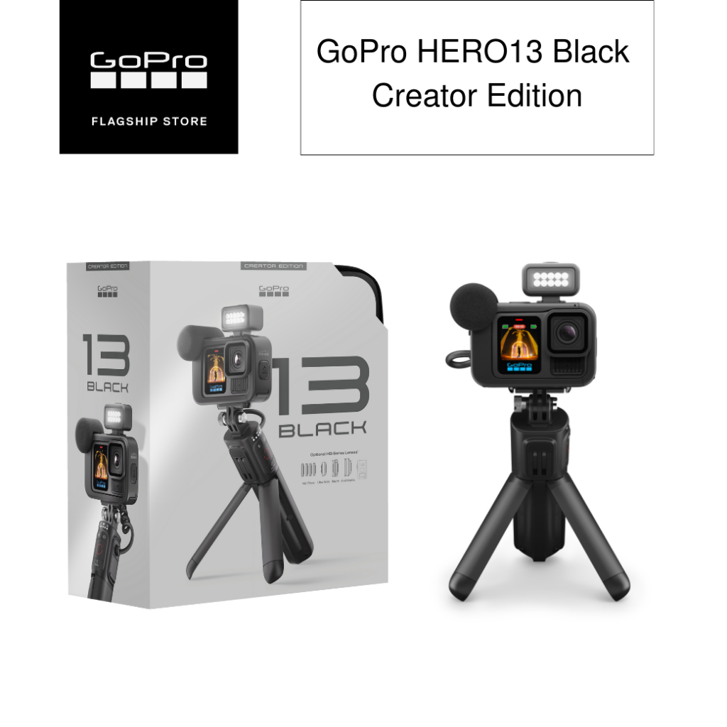 (ประกันศูนย์ไทย1ปี) กล้อง GoPro HERO13 Black Creator Edition กล้องโกโปร ...