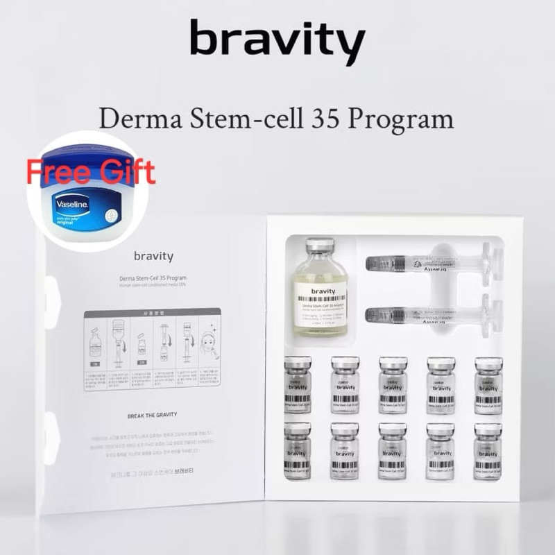 แท้ / พร้อมส่ง BRAVITY DERMA STEM CELL 35 PROGRAM | Shopee Thailand