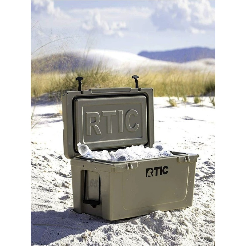 RTIC Camping Cooler Box 20-65L น้ำแข็งรถแบบพกพาแคมป์ปิ้ง Picnic Storage ...