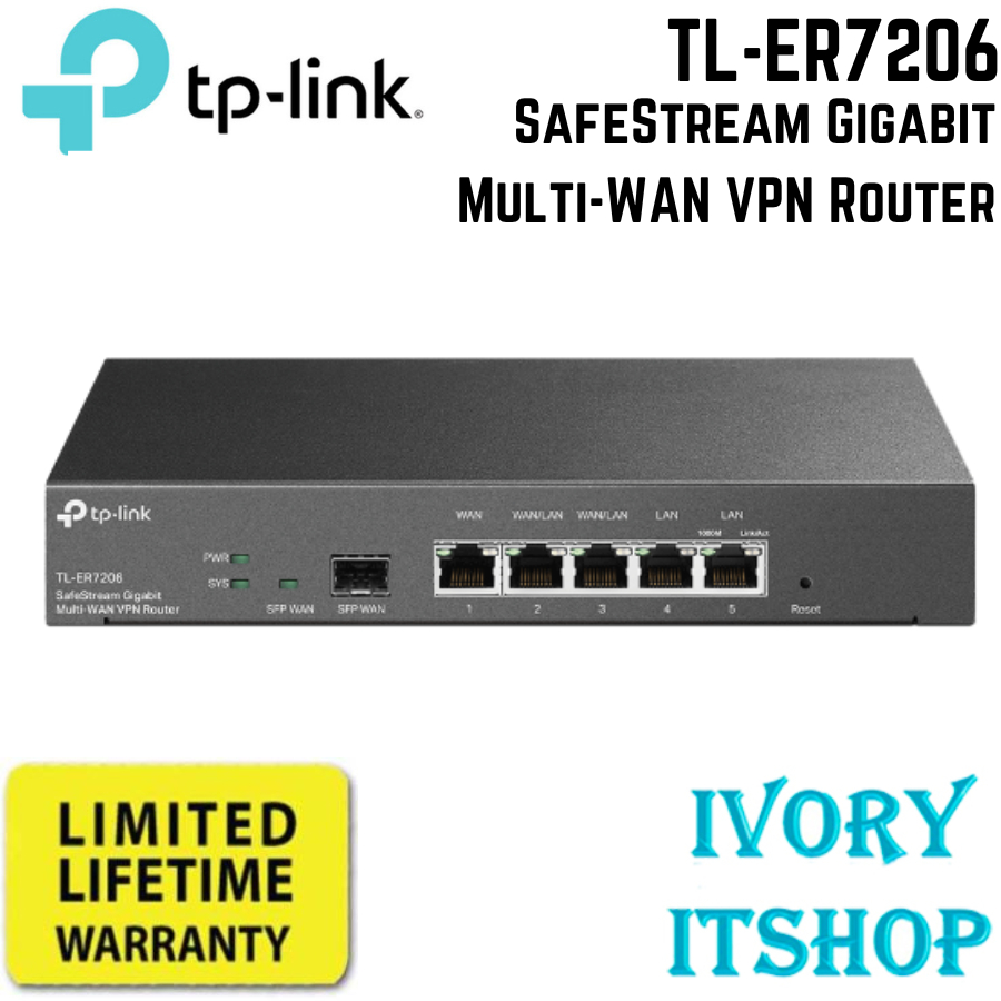 TP-Link ER7206 (TL-ER7206) Omada Gigabit VPN Router | Shopee Thailand