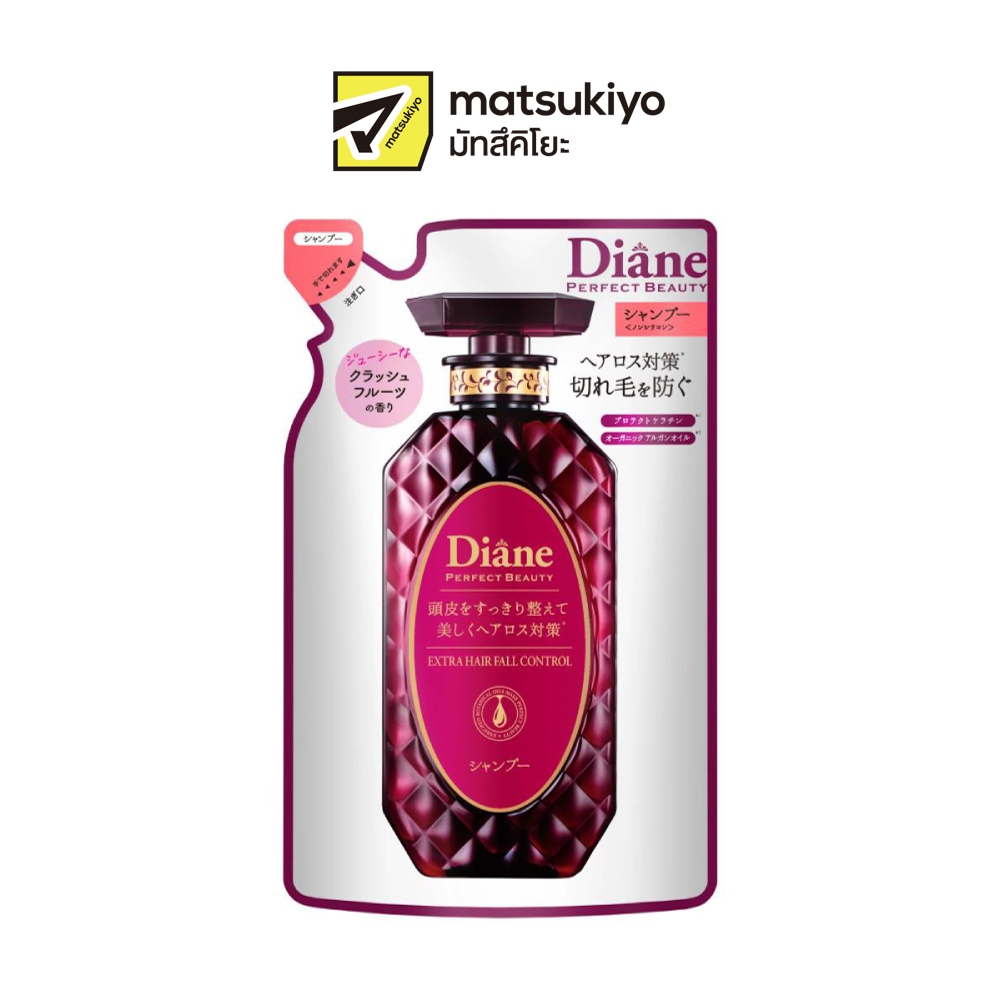 Moist Diane Hair Fall Control Shampoo refill 330ml. มอยส์ไดแอนแชมพูแฮ ...