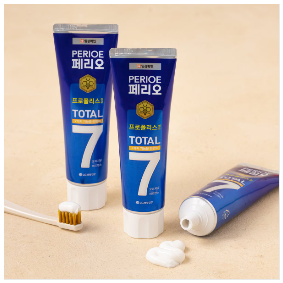 LG Perioe Total 7 Toothpaste ยาสีฟันเกาหลี 120g 페리오 ยาสีฟันจองวอน ยาสี ...