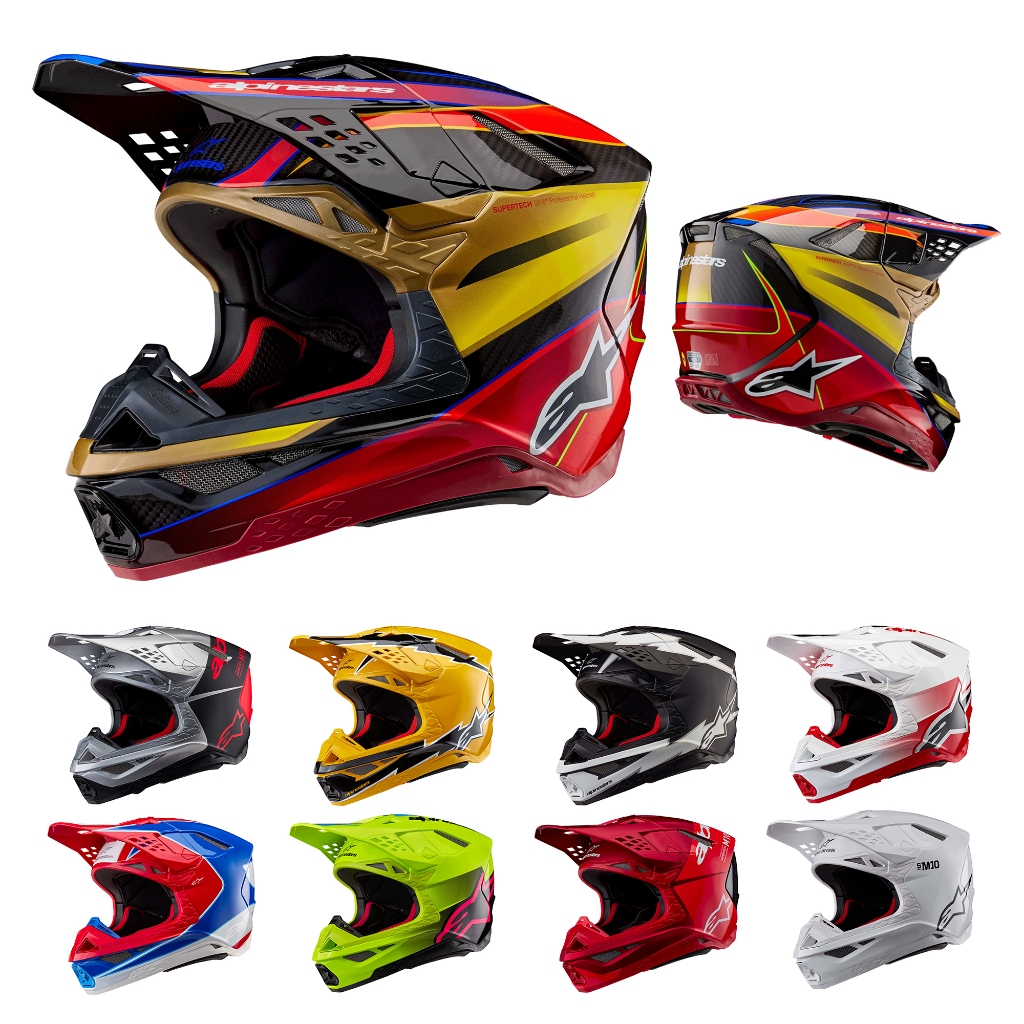 Alpinestars Supertech SM10 Helmet (หลายสี ใหม่ล่าสุด) | Shopee Thailand