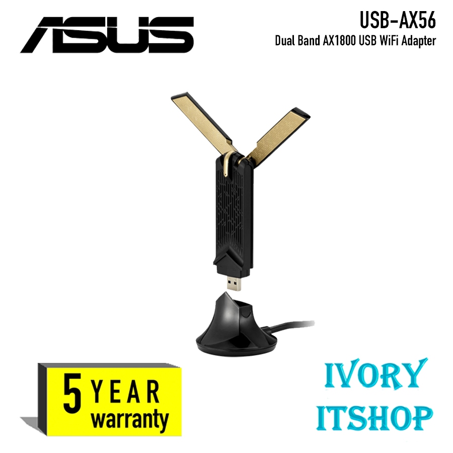 ASUS USB-AX56 Dual Band AX1800 USB WiFi Adapter USB AX56/ivoryitshop ...
