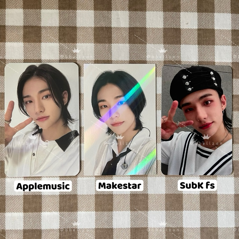 STRAYKIDS (ฮยอนจิน Hyunjin) : การ์ด POB อัลบั้ม NOEASY - Applemusic ...