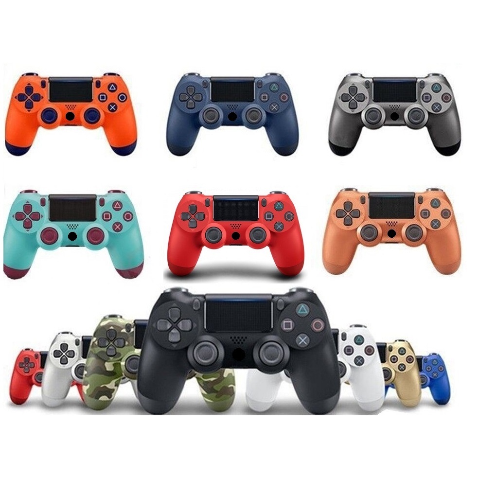 จอยps4 P4 จอยสติ๊กเกมไร้สาย จอยสติ๊กควบคุมบลูทูธ DUALSHOCK For จอย PS4 ...