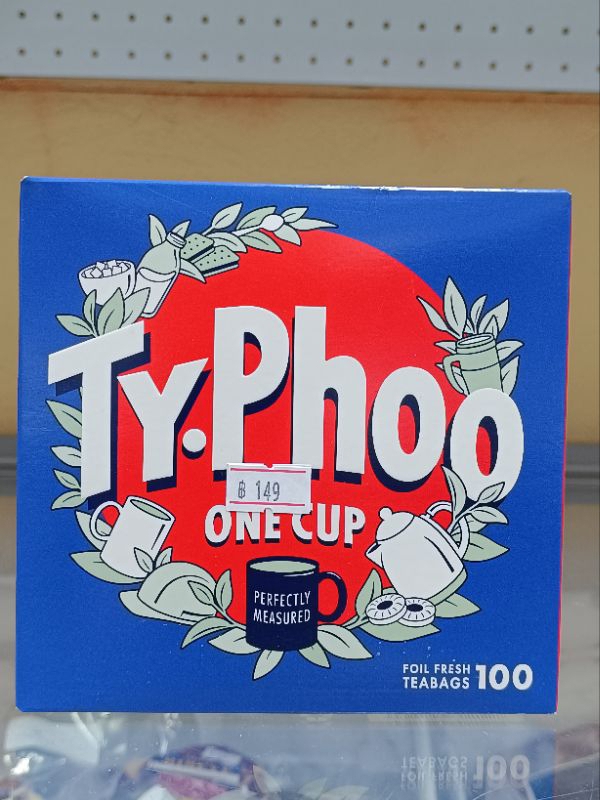 Typhoo One Cup 100 Tea Bags 200g - ไทพู วัน คัพ ชา100 ถุง 200กรัม ...