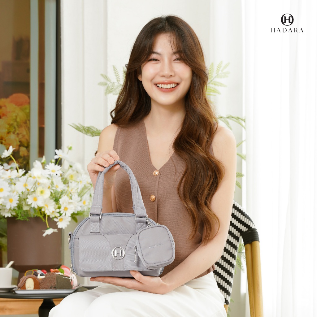 Hadara กระเป๋าสะพาย รุ่น Classic 47 ผ้า Deluxe Nylon 21 ช่องจัดเก็บ ...
