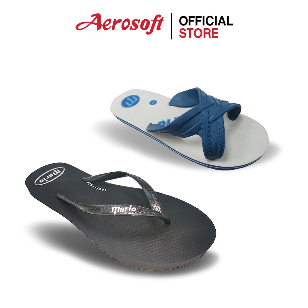 Aerosoft(Clearance Sale) รองเท้าแตะหนีบ รุ่น W2911/U2040 | Shopee Thailand