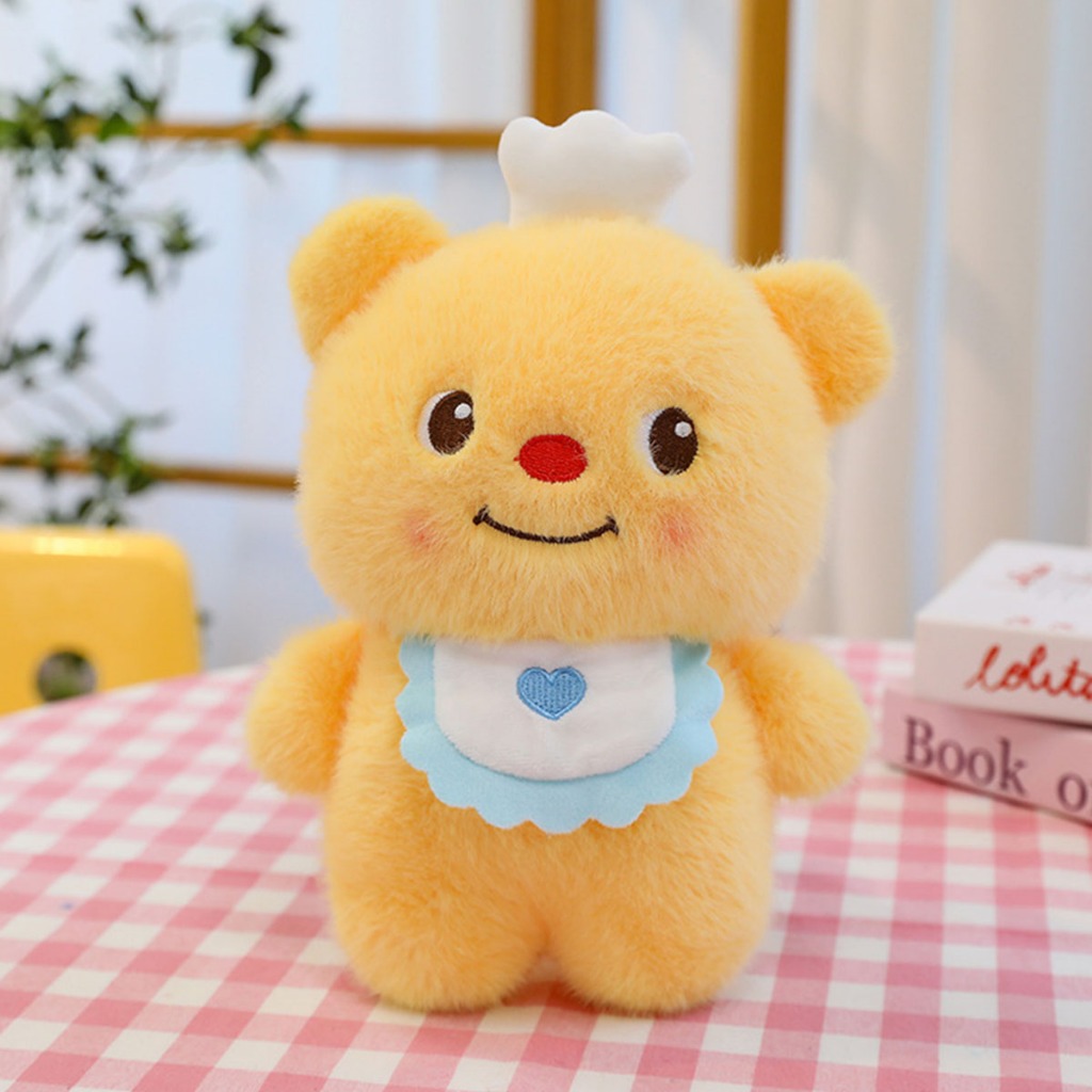 เนยหมีตุ๊กตาตุ๊กตา, PP Cotton Cream Bear Butter Bear ของเล่นตุ๊กตา,น่ารักปุยจําลอง Ins หมี ...