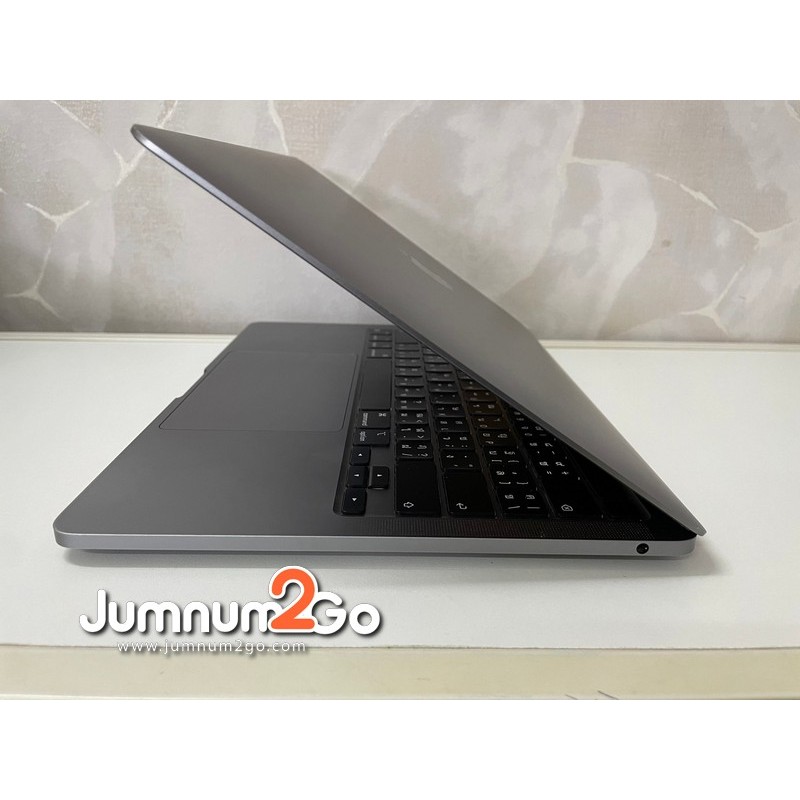 รหัสสินค้าJ0423-24 โปรบุ็คแม็ก13นิ้วM2ปี2022RAM8GB256SSDประกันร้านมีตำหนิเป็นรอยขีดข้วนรอบๆฝา ...