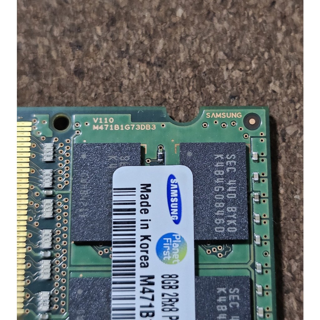 แรมโน๊ตบุ๊ค 8GB DDR3L 1600Mhz (8GB 2Rx8 PC3L-12800S) Samsung Ram Notebook | Shopee Thailand