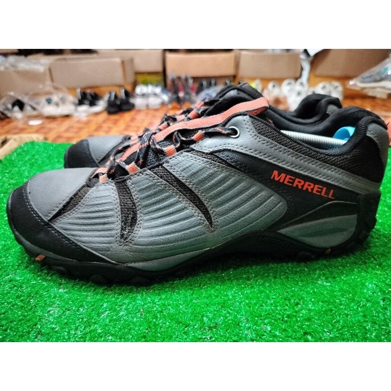MERRELL HIGH-QUALITY GRAY TRAIL SNEAKERS สวยมาก | Shopee Thailand