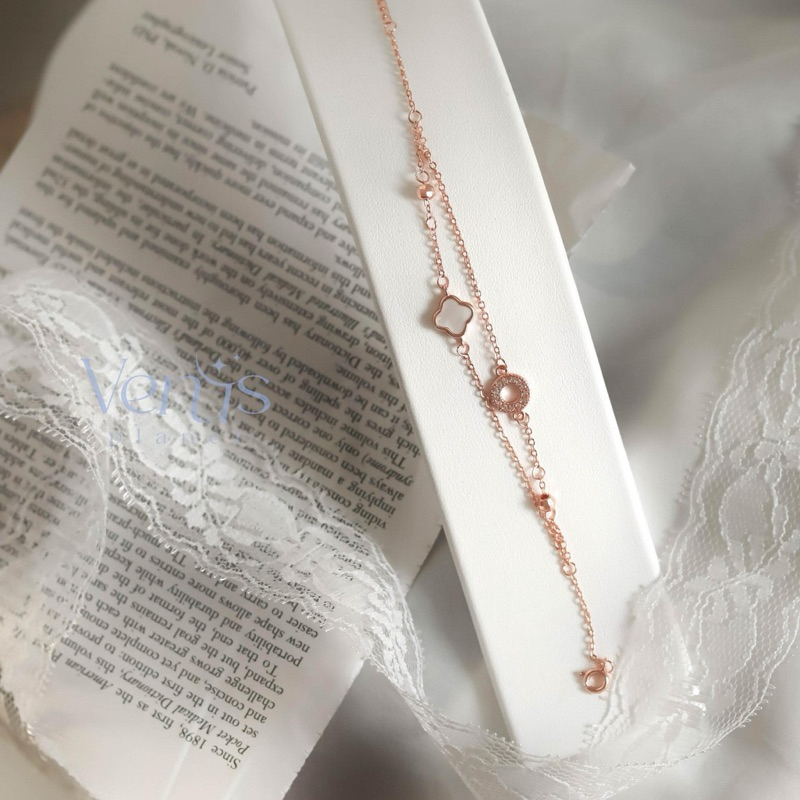 Ve08 สร้อยข้อมือครอบคลุมด้านความรัก | Shopee Thailand