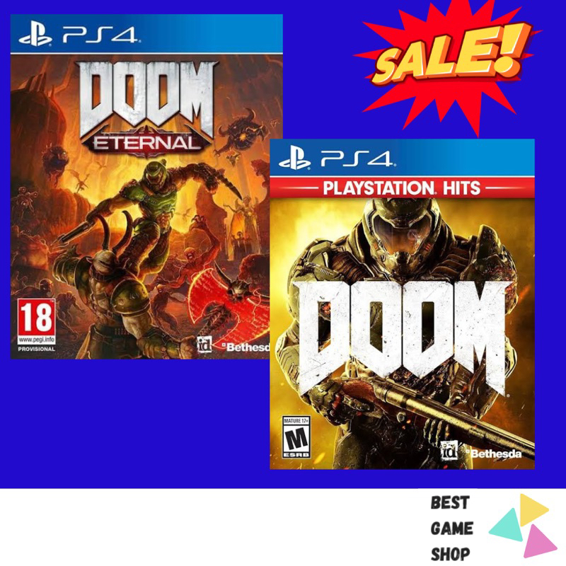 DOOM Eternal PS4 Games (ใช้เล่นกับ PS5 ได้) (แผ่นมือ2) (พร้อมส่ง ...